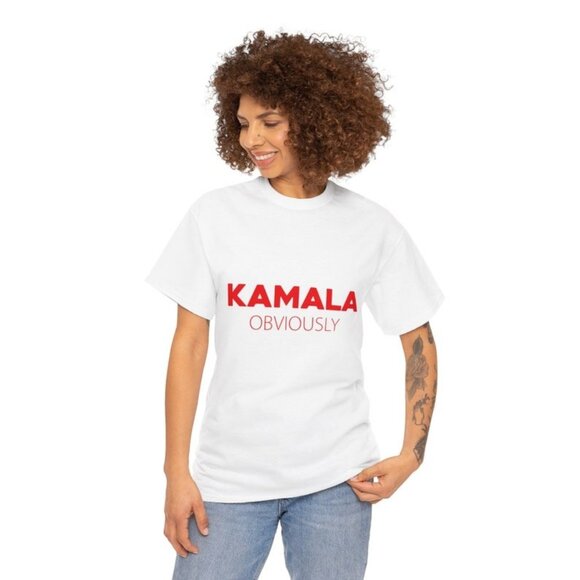 Gildan | Shirts | Kamala Harris 224 Kamala Obviously Tshirt | Poshmark